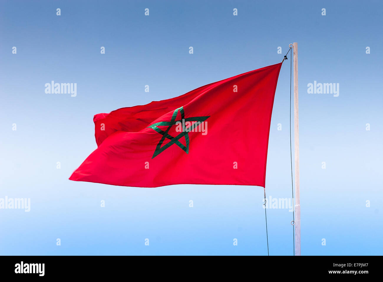 Morocan flag hi-res stock photography and images - Alamy