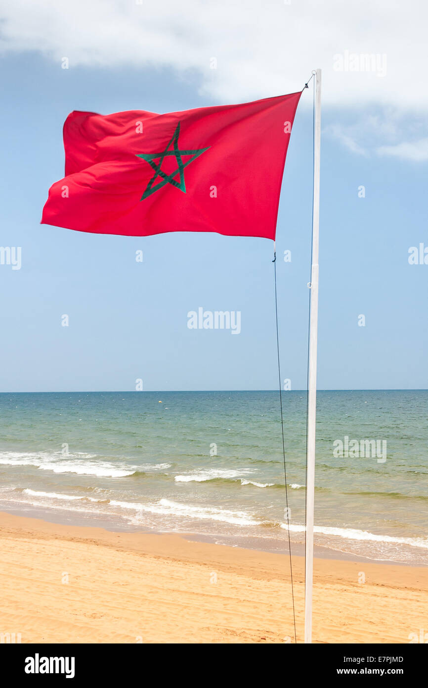 Maroc flag hi-res stock photography and images - Alamy