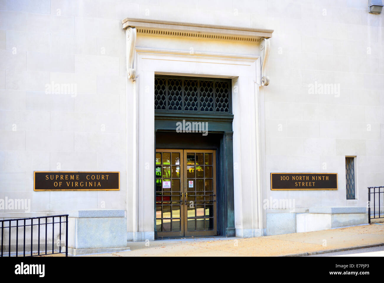 State Supreme Court Virginia Richmond VA Stock Photo - Alamy
