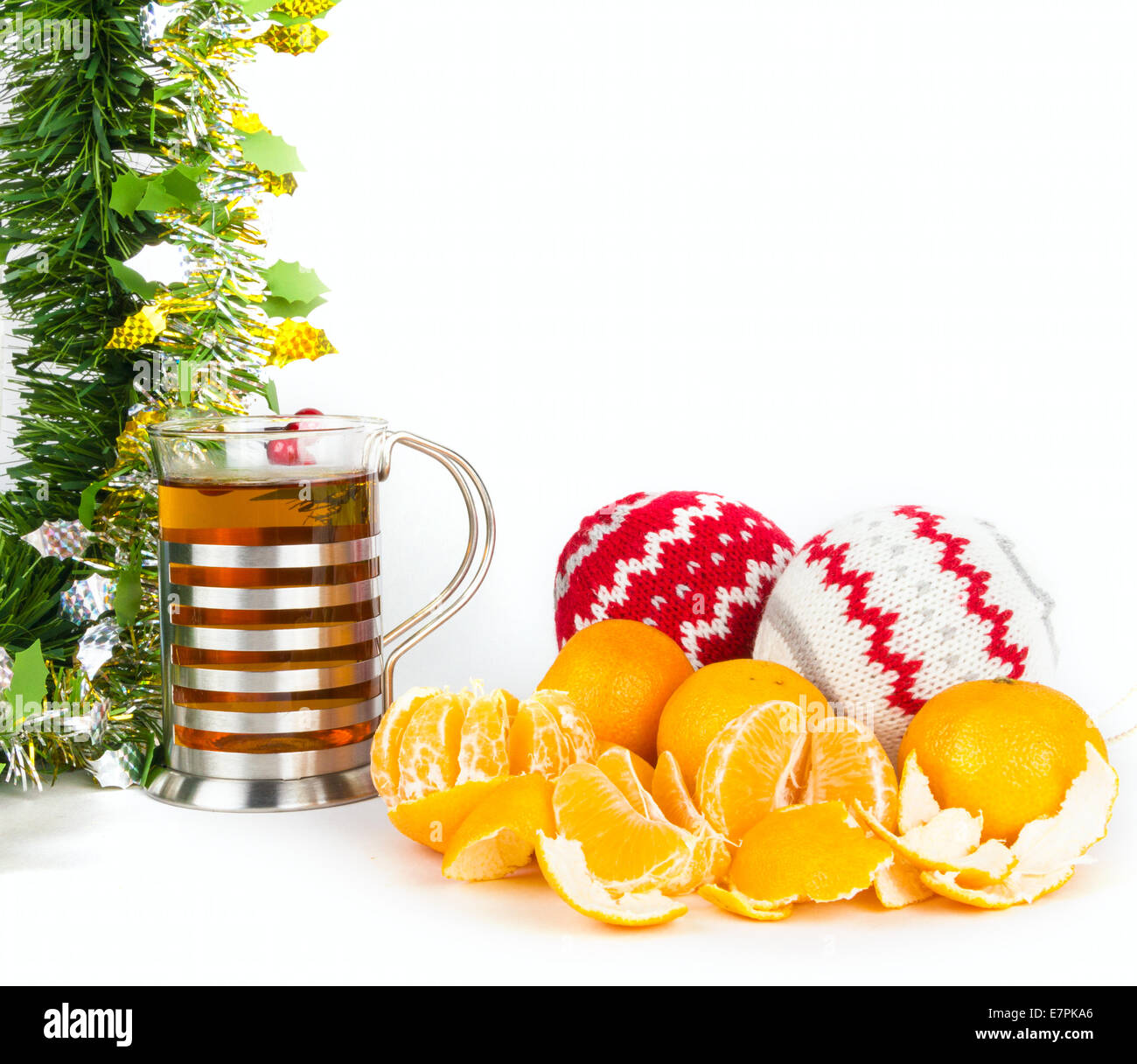 Christmas afternoon tea hi-res stock photography and images - Alamy