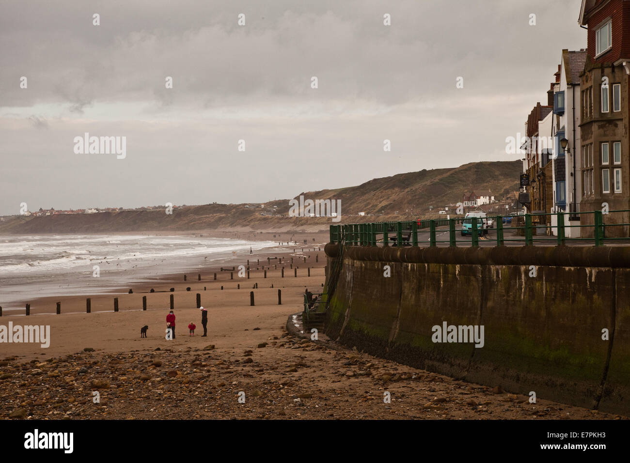 Coastal resort, near the town of Whitby Stock Photo - Alamy