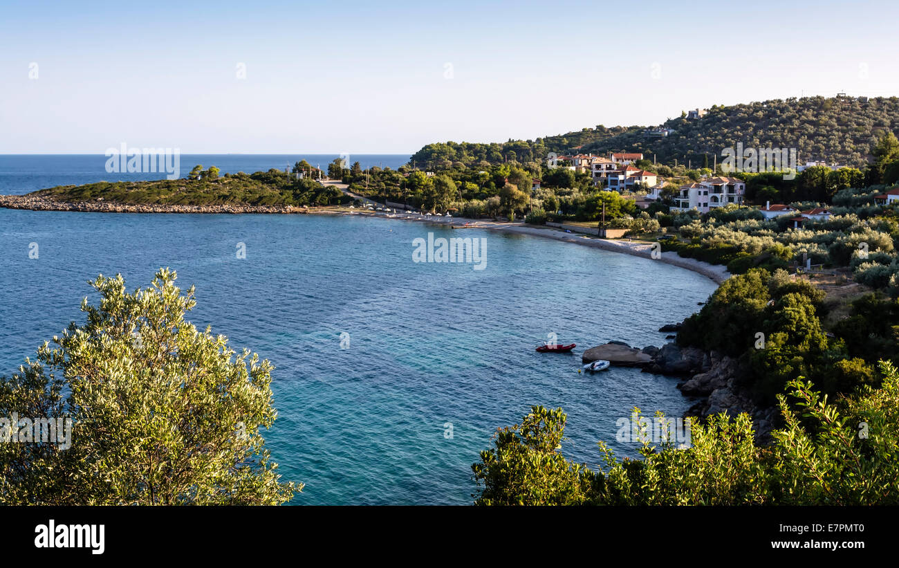 Steni Vala beach in Alonissos, Greece Stock Photo - Alamy