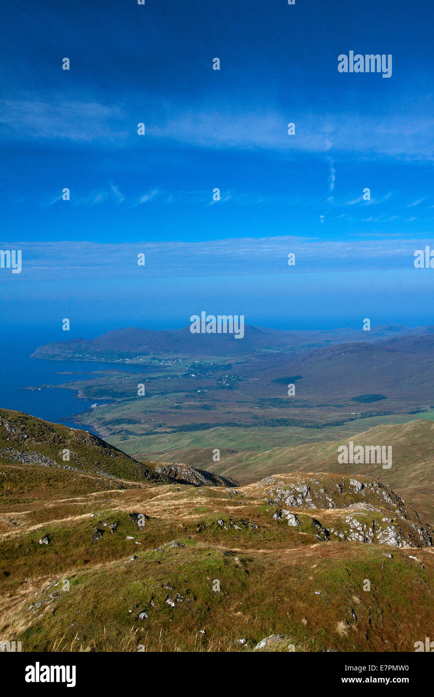 Kilchoan from Ben Hiant, Ardnamurchan, Lochaber Stock Photo - Alamy