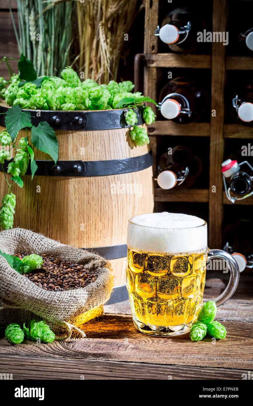 Hoppy lager hi-res stock photography and images - Alamy