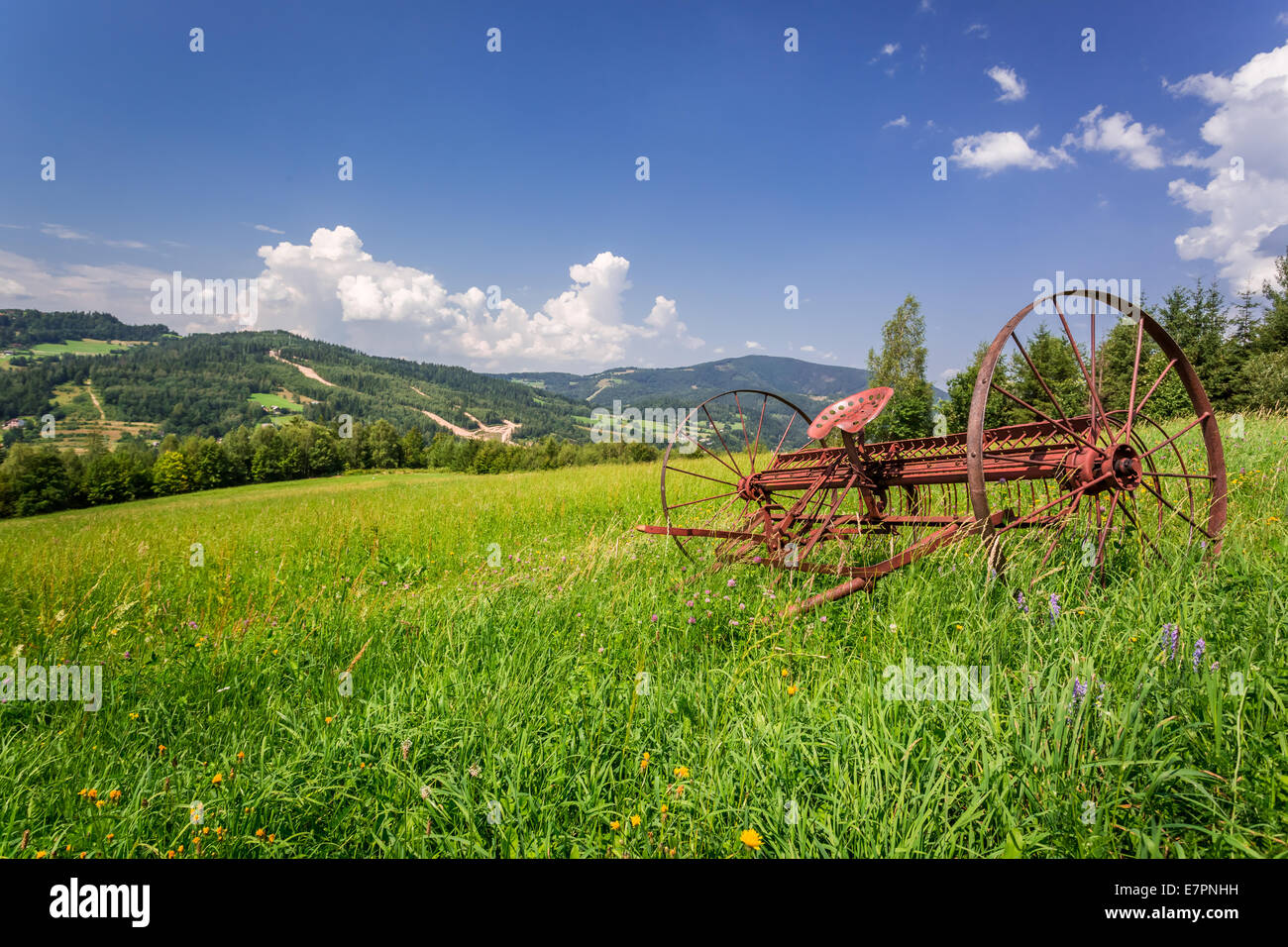 Ancient rake hi-res stock photography and images - Alamy