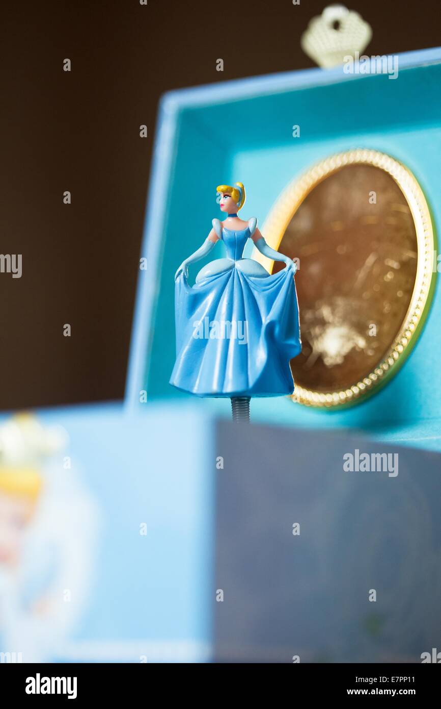 Princess Music Box Stock Photo - Alamy