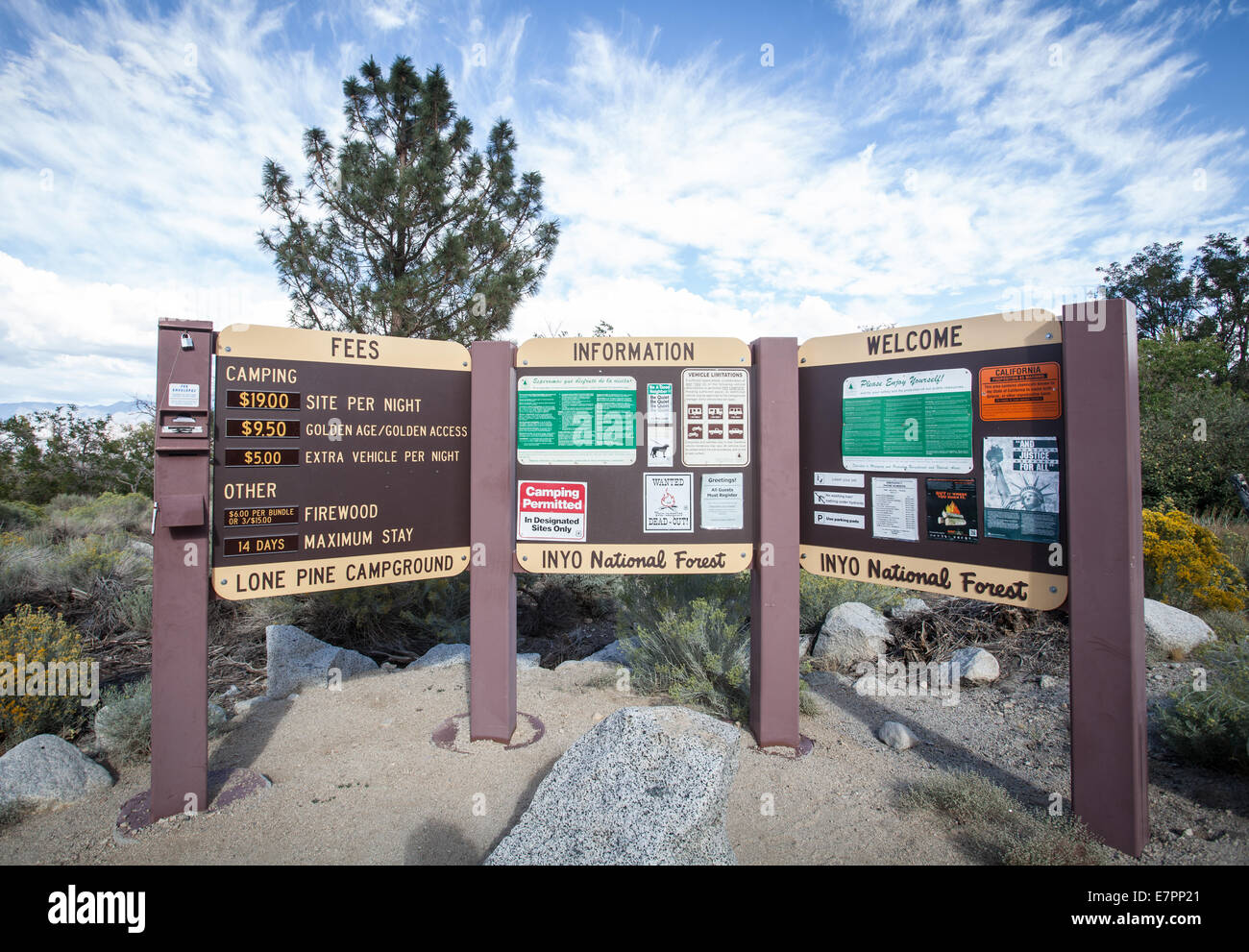 Campground fees hi-res stock photography and images - Alamy