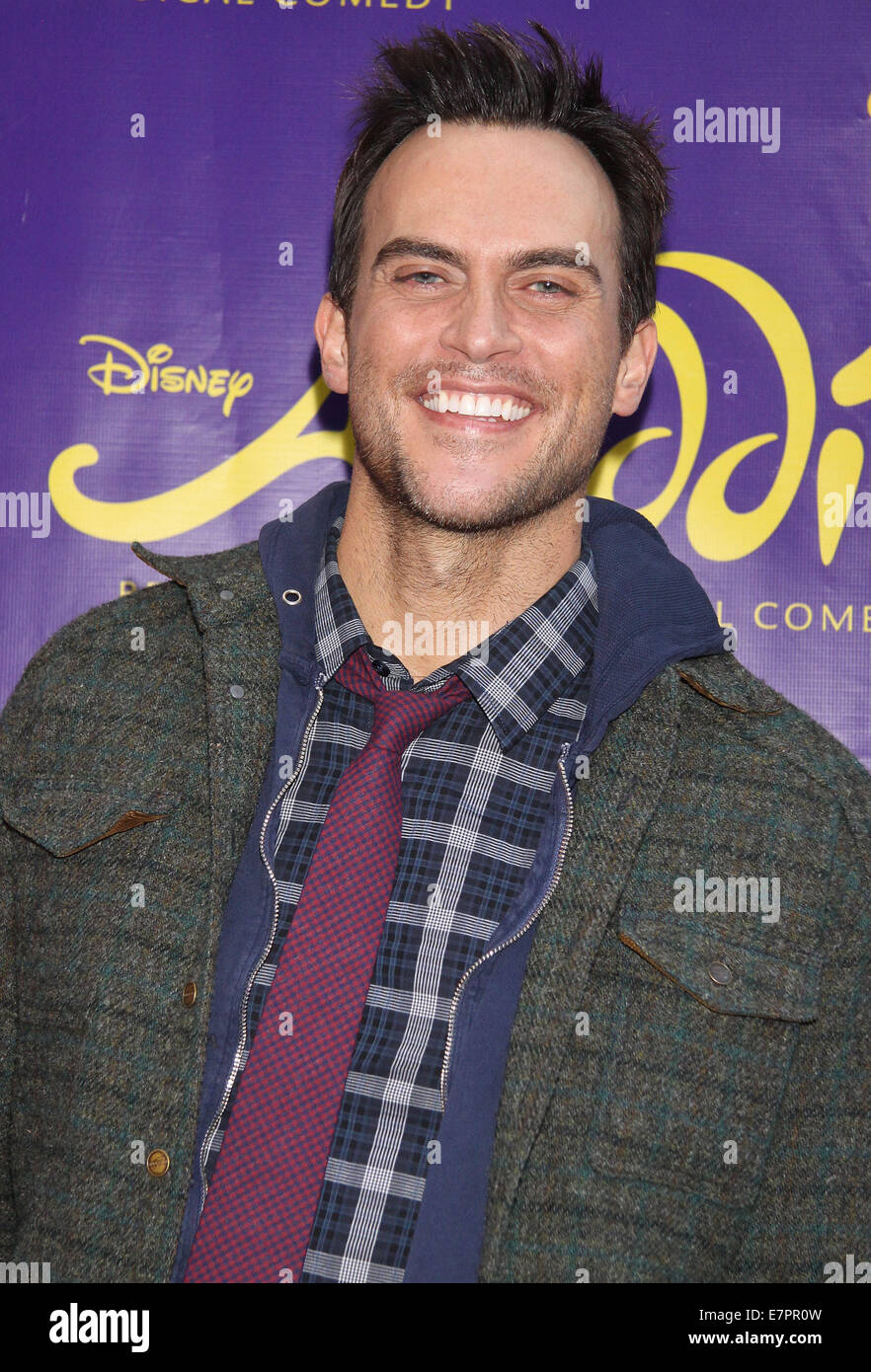 Opening night of Broadway's Aladdin at the New Amsterdam Theatre ...