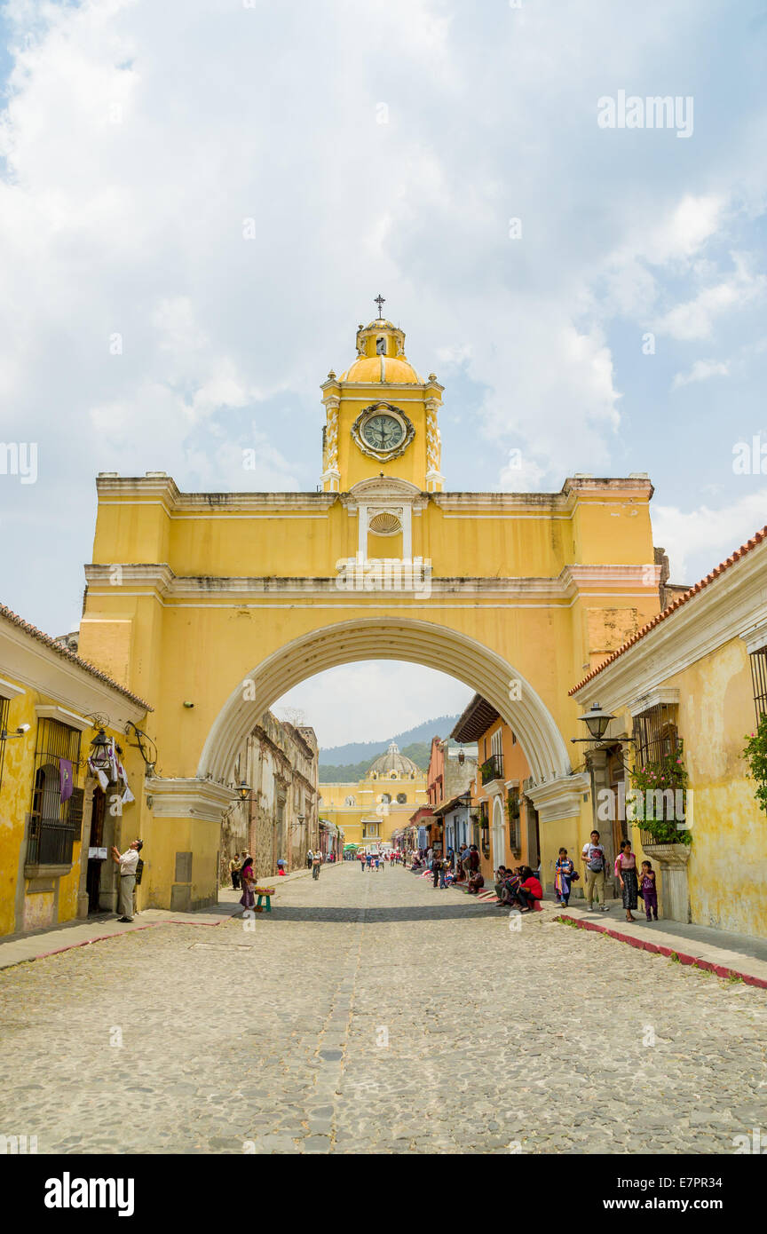 antigua city in guatemala Stock Photo - Alamy