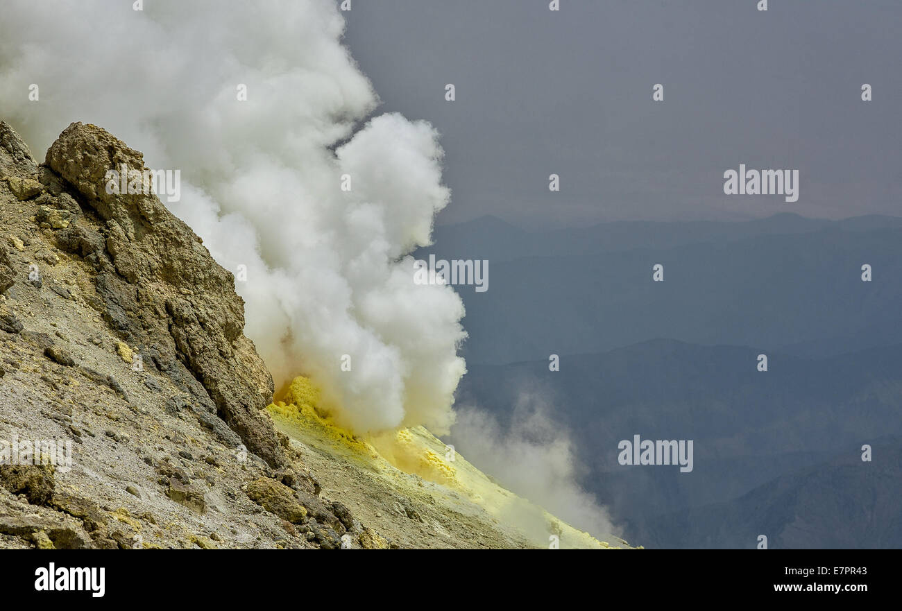Damavand Volcano in Iran Stock Photo - Alamy