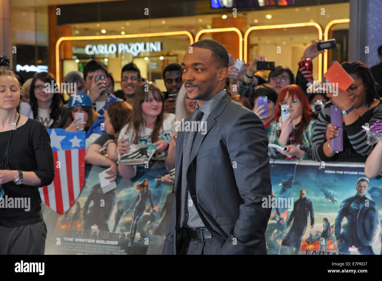 UK Premiere of 'Captain America: The Winter Soldier' at Westfield ...