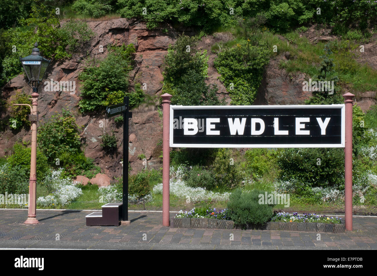 Bewdley station on the Severn Valley Railway, England Stock Photo - Alamy