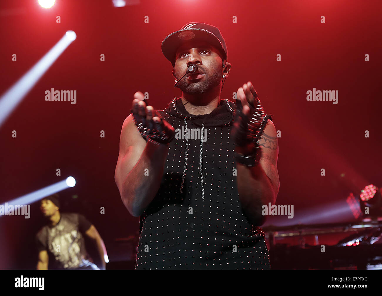 Jason Derulo performing live on stage at Manchester O2 Apollo Featuring ...