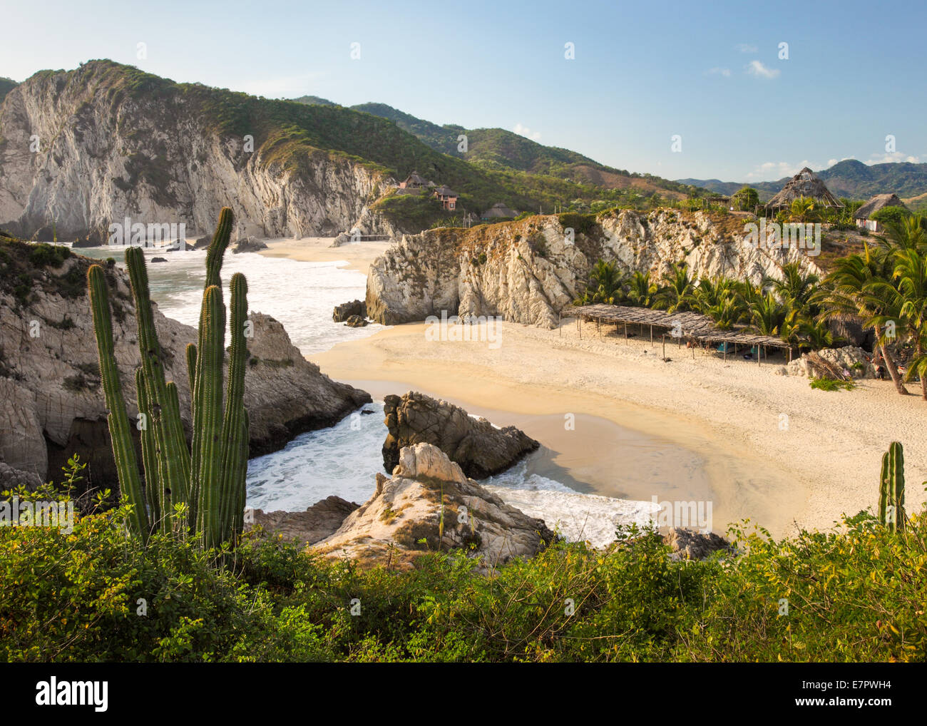 Maruata Beach in Michoacan, Mexico Stock Photo: 73647088 - Alamy