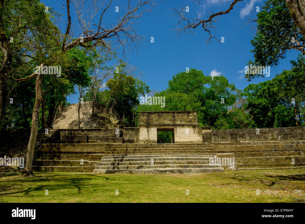 Cahal pech archaeological reserve hi-res stock photography and images ...
