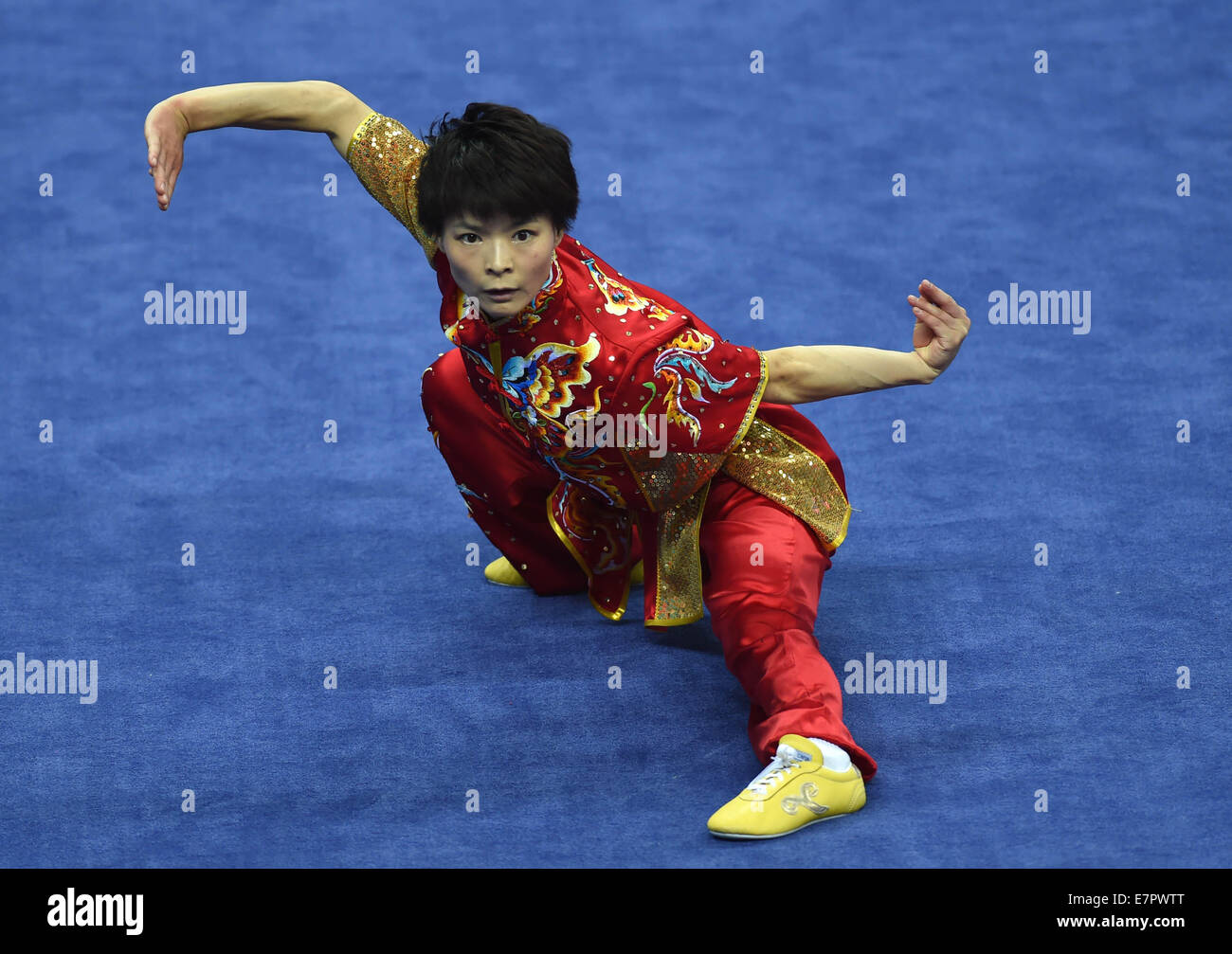 Incheon, South Korea. 23rd Sep, 2014. Geng Xiaoling of China's Hong ...