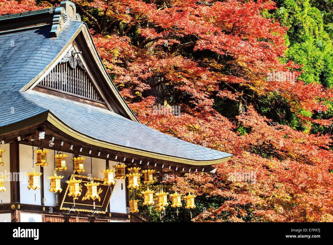 Kyoto, Japan - November 22, 2013: Enryaku-ji is a Tendai monastery ...