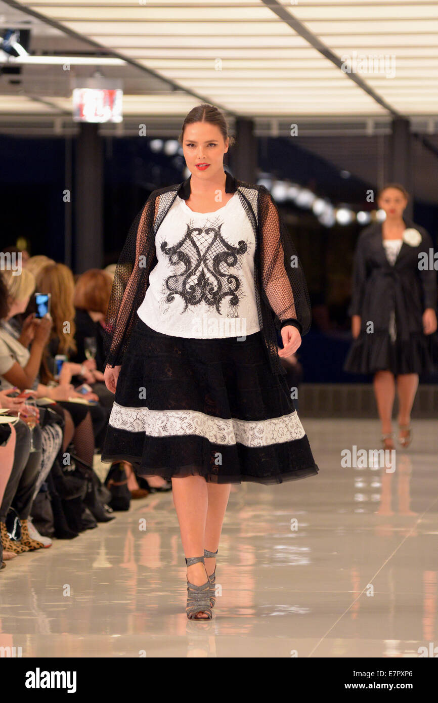 Isabel Toledo for Lane Bryant Fashion Show Featuring: model Where ...