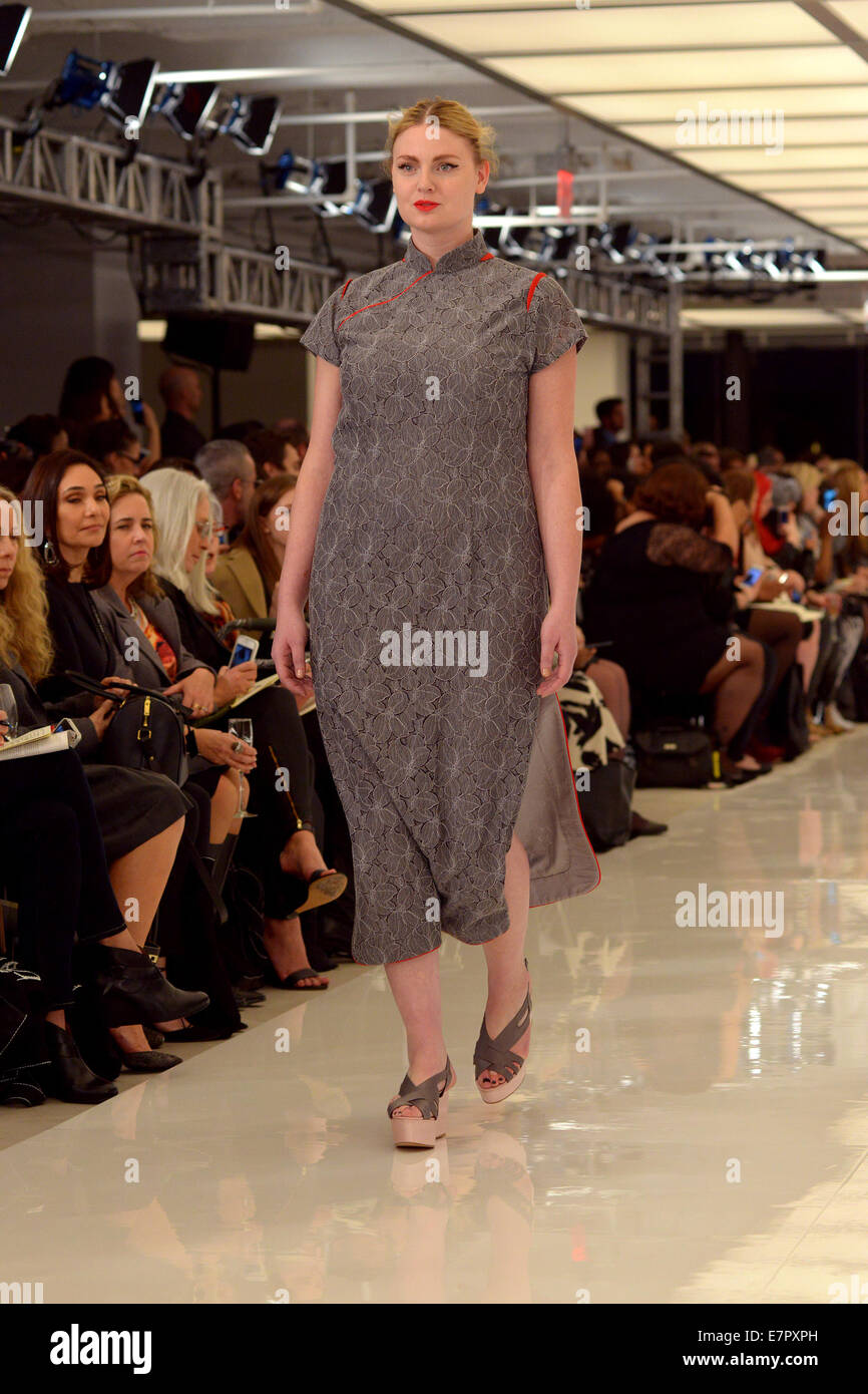 Isabel Toledo for Lane Bryant Fashion Show Featuring: model Where ...