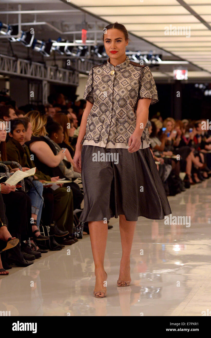 Isabel Toledo for Lane Bryant Fashion Show Featuring: model Where ...