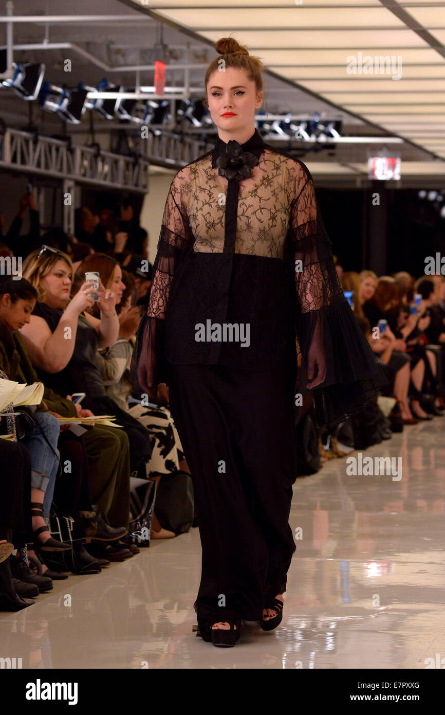 Isabel Toledo for Lane Bryant Fashion Show Featuring: model Where ...