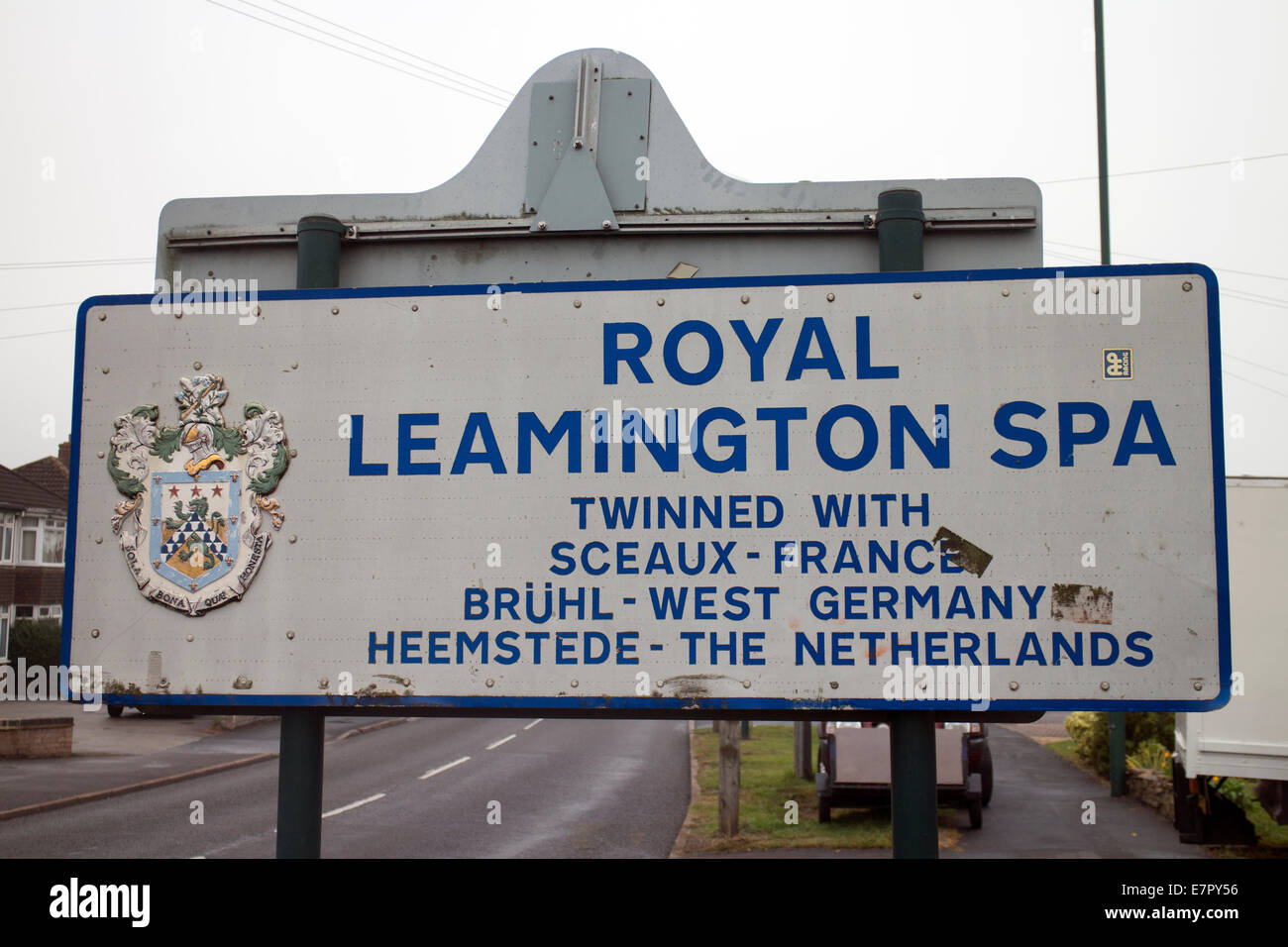 Twinned towns signs hi-res stock photography and images - Alamy