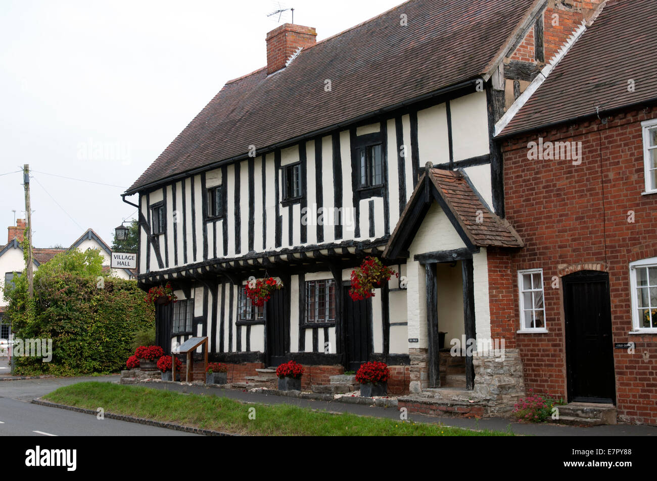 The Guild Hall, Aston Cantlow, Warwickshire, England, UK Stock Photo ...