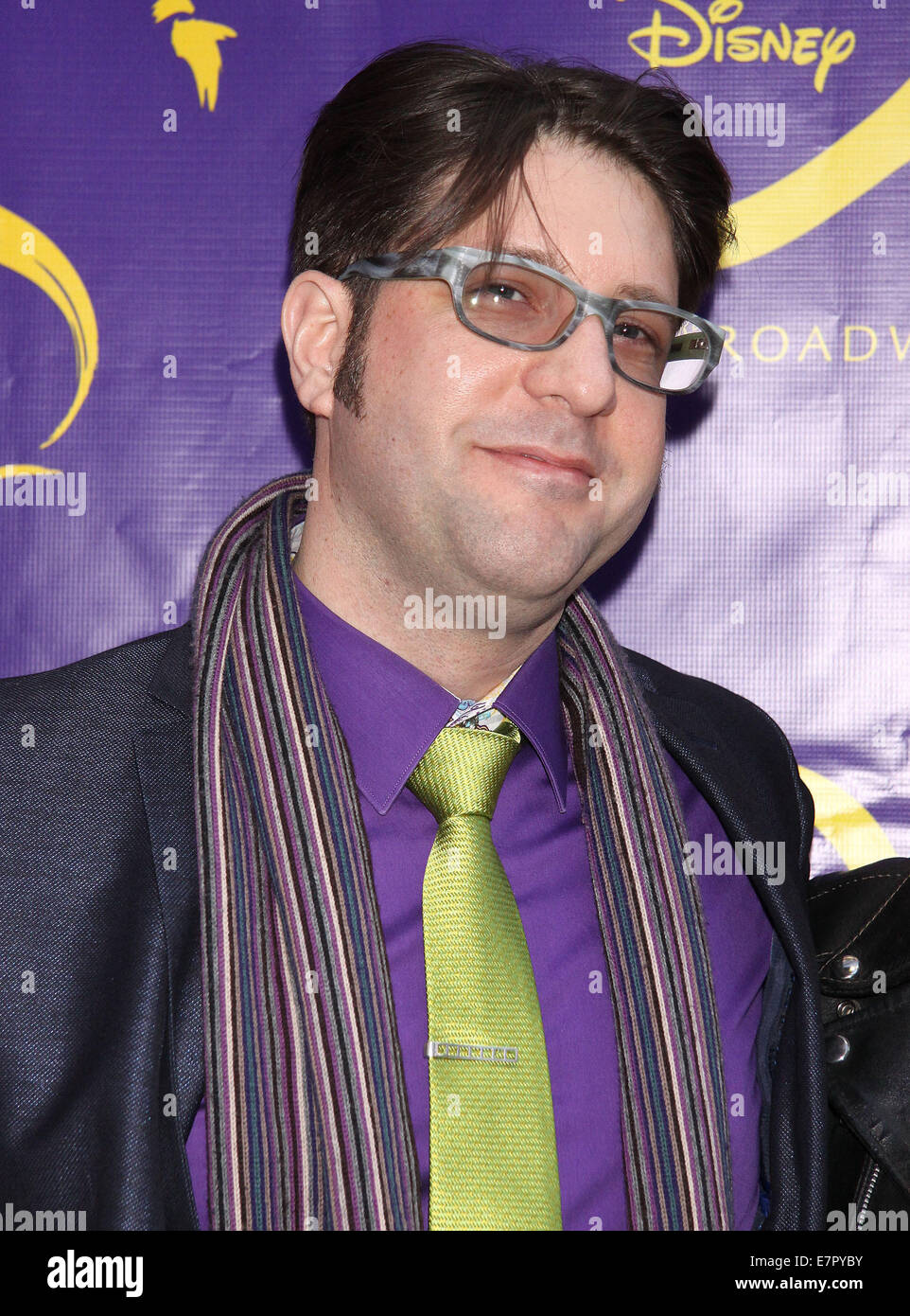 Opening night of Broadway's Aladdin at the New Amsterdam Theatre ...