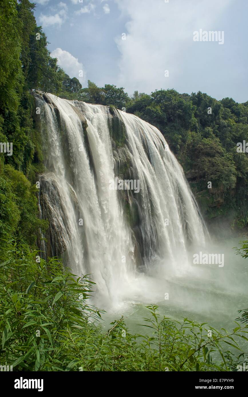 Huangguoshu Waterfall Baishui River Anshun City Guizhou Province China ...