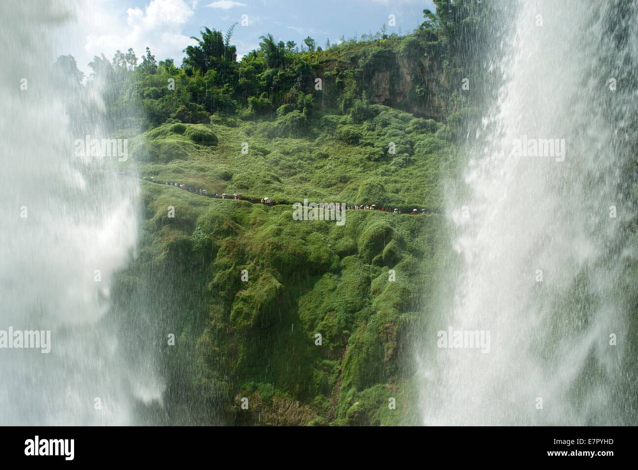 Huangguoshu Waterfall Baishui River Anshun City Guizhou Province China ...