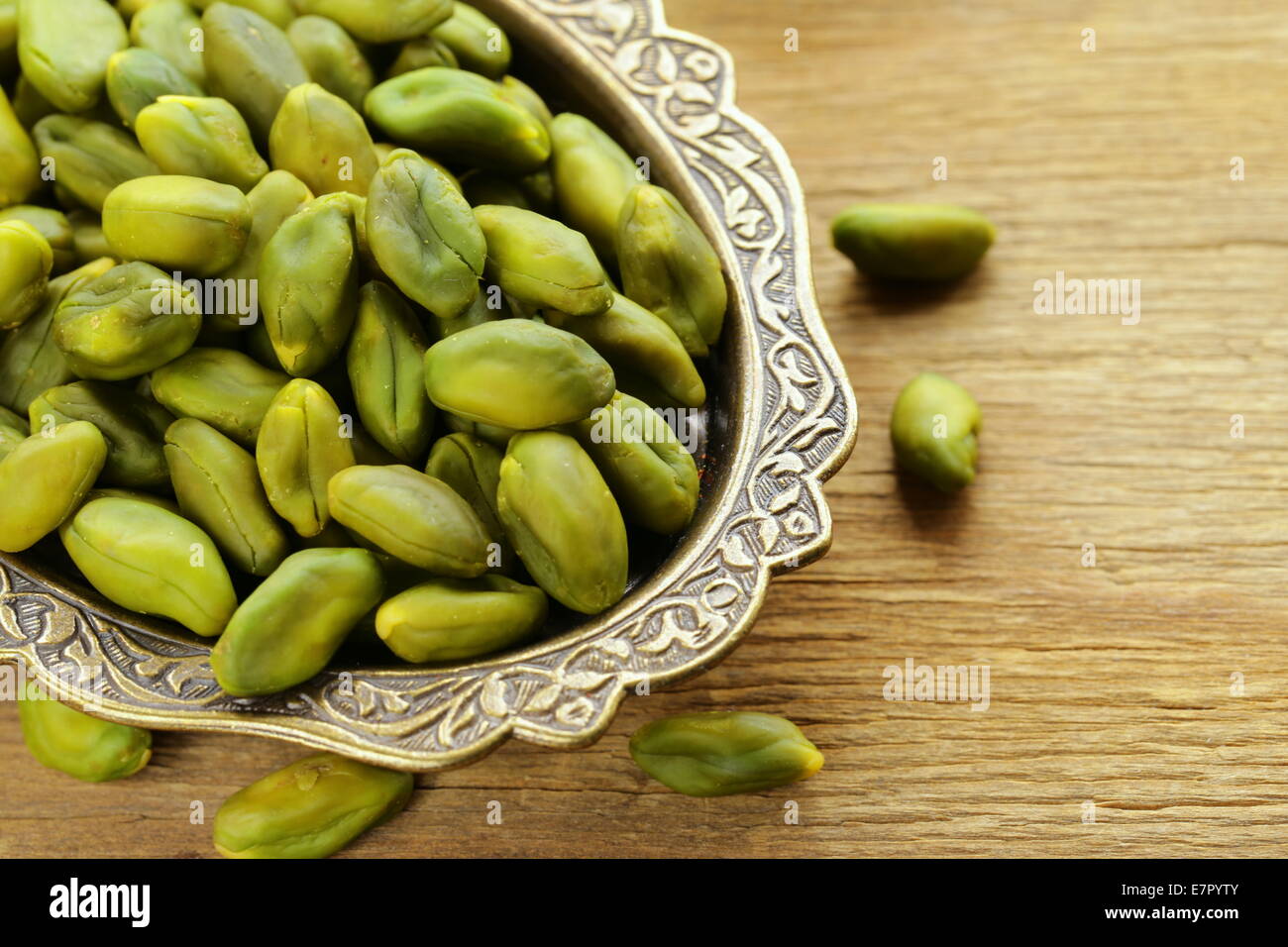 Heap peeled pistachio nuts hi-res stock photography and images - Alamy