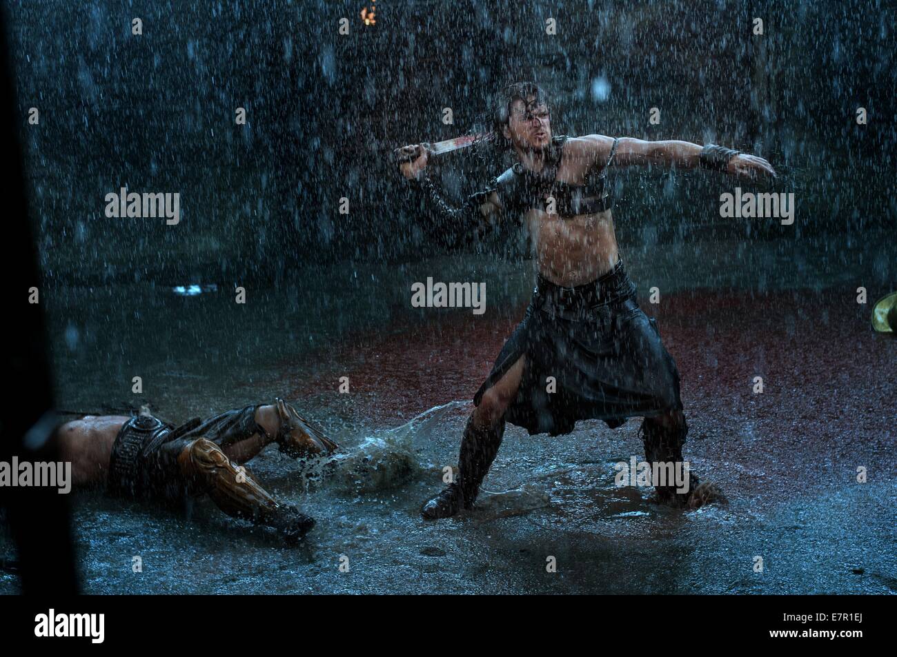 Pompeii kit harington sandal sword hi-res stock photography and images ...
