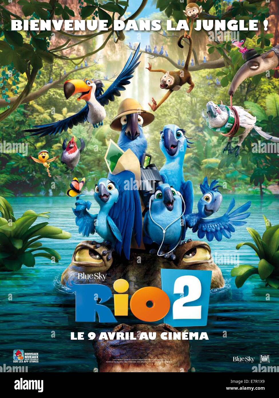 Rio 2 Year : 2014 USA Director : Carlos Saldanha Animation Movie poster ...