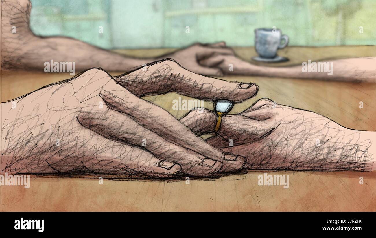 Cheatin' Year : 2013 USA Director : Bill Plympton Animation Stock Photo ...