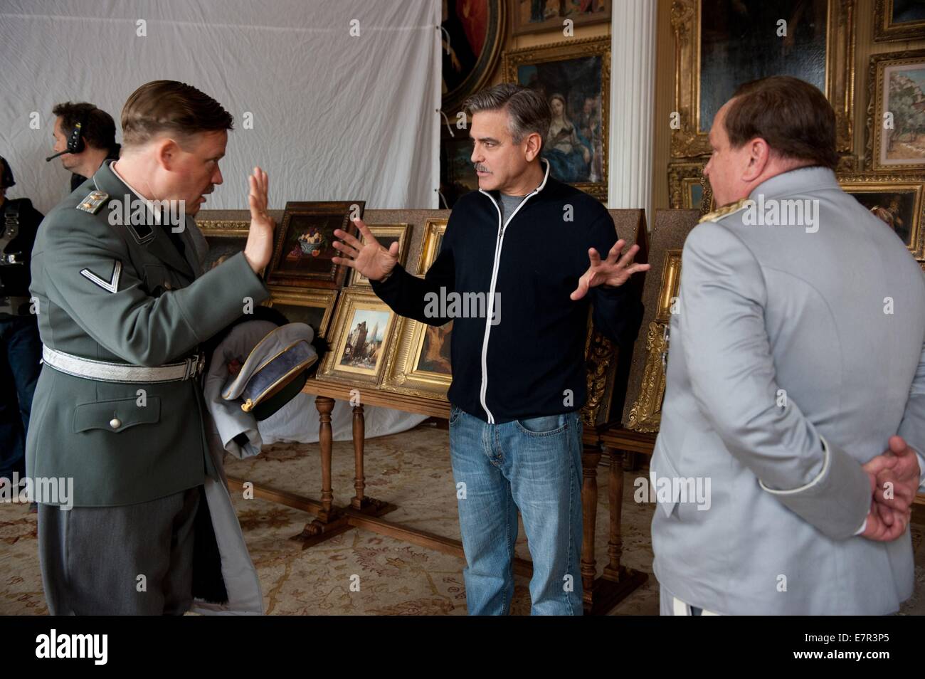 The Monuments Men Year : 2014 USA / Germany Director : George Clooney ...