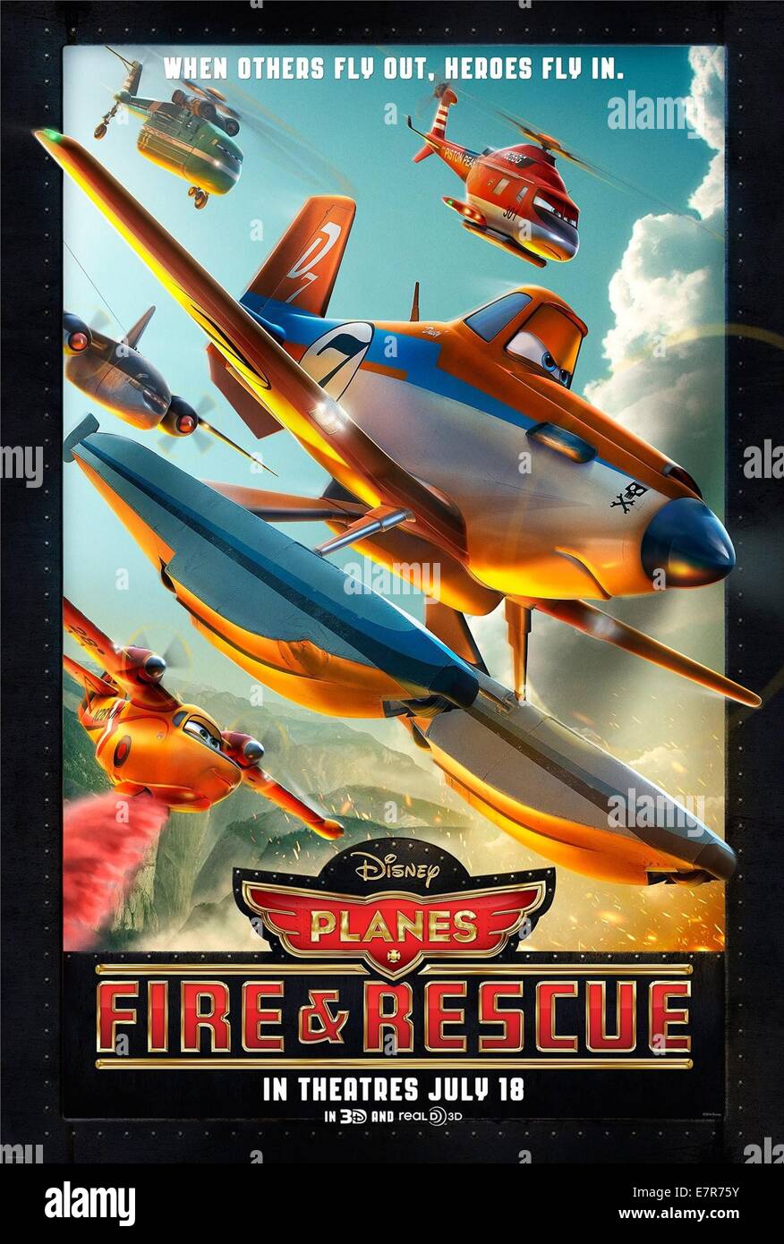 Disney Planes Dusty Poster