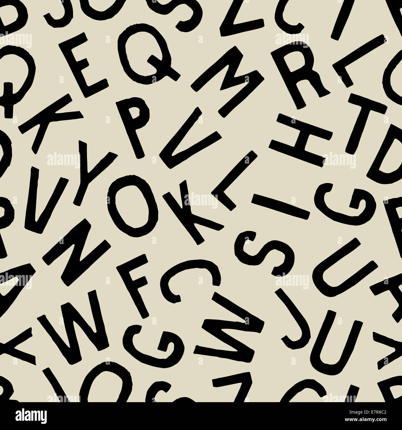 Alphabet pattern hi-res stock photography and images - Alamy