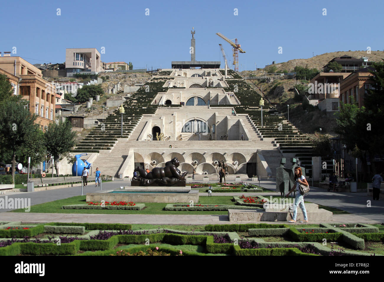 The Cascade in central Yerevan, Armenia Stock Photo - Alamy