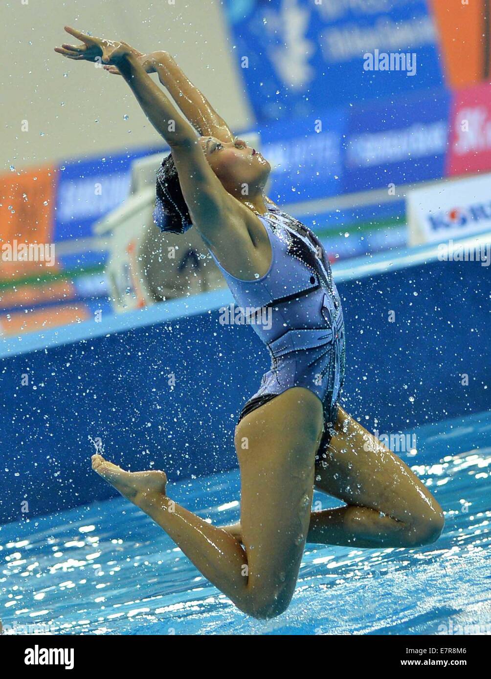Incheon, South Korea. 23rd Sep, 2014. A swimmer of China's Macao ...