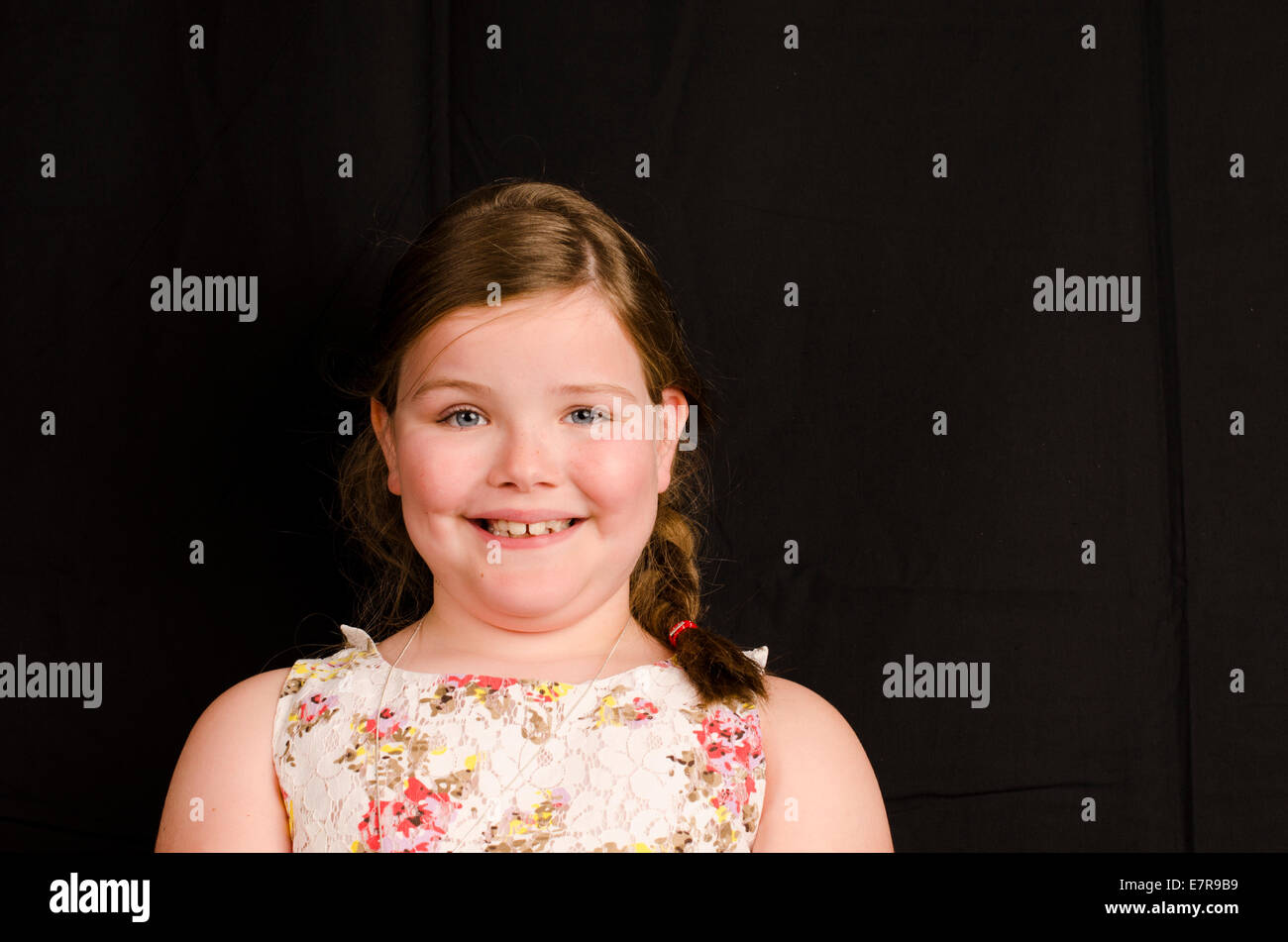 8 year old girl hi-res stock photography and images - Alamy