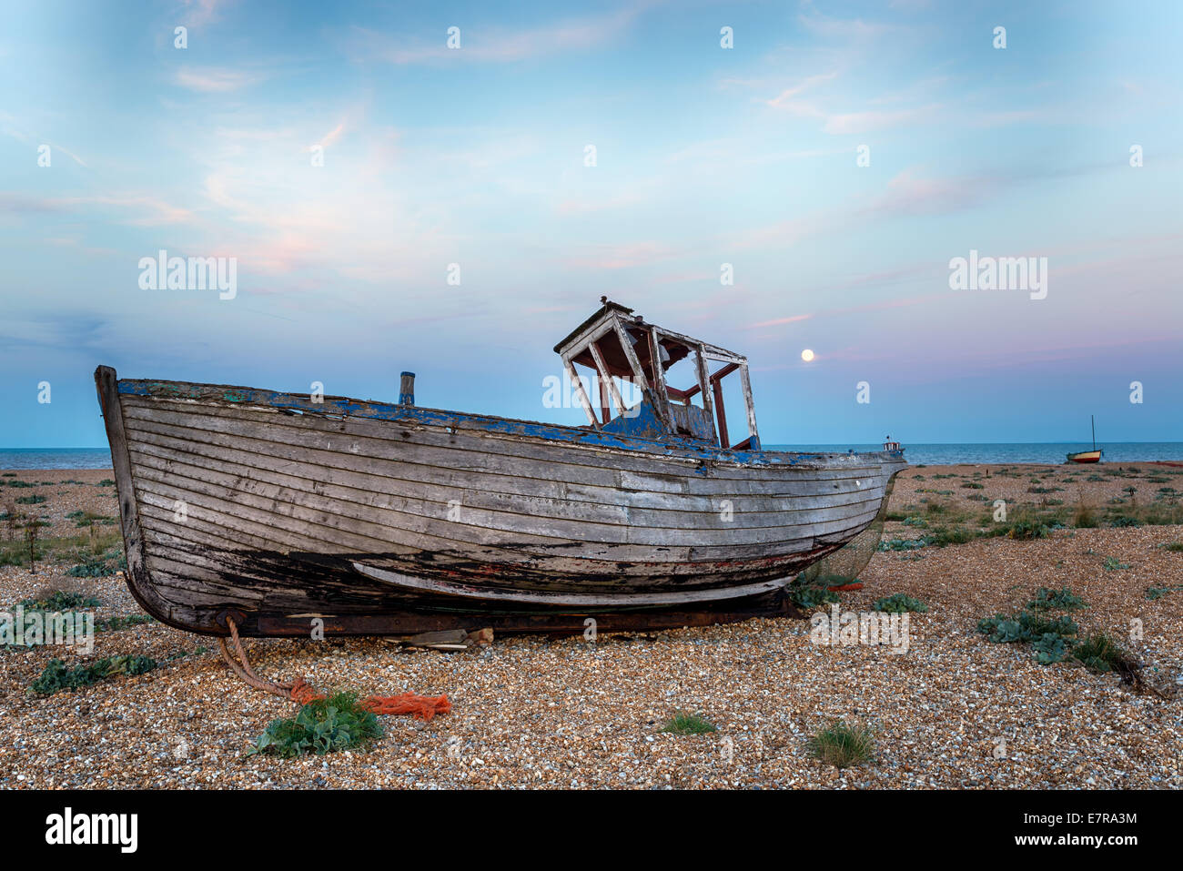 Full Moon Fishing Boat High Resolution Stock Photography and Images - Alamy