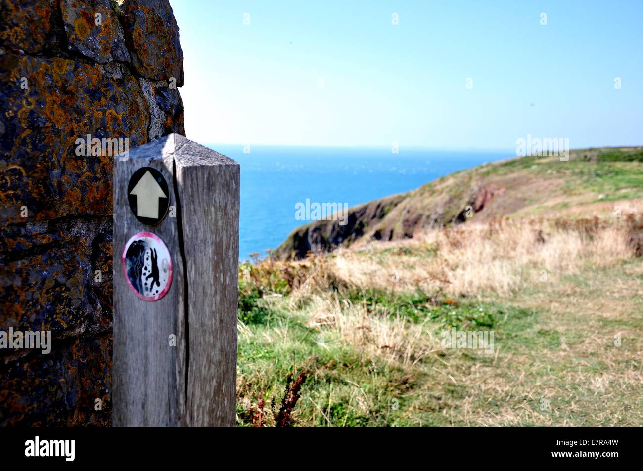 Coastal erosion warning sign on hi-res stock photography and images - Alamy