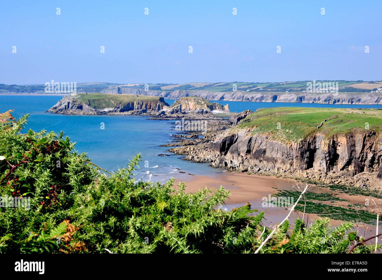 Monastic caldey island hi-res stock photography and images - Alamy