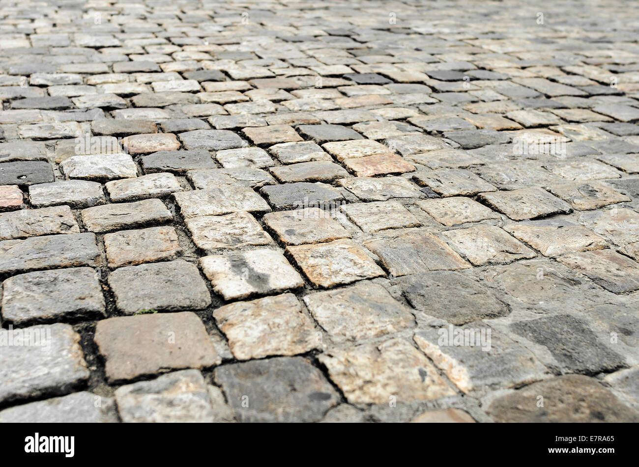Sett bricks, texture or background, stone pavement Stock Photo - Alamy