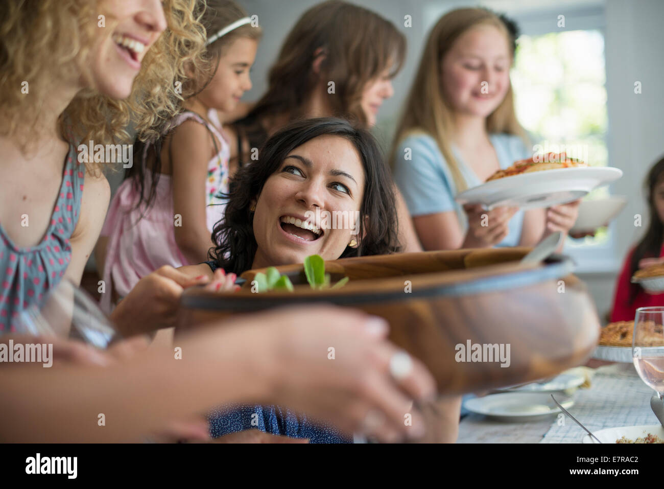 Family reunion and caucasian hi-res stock photography and images - Alamy