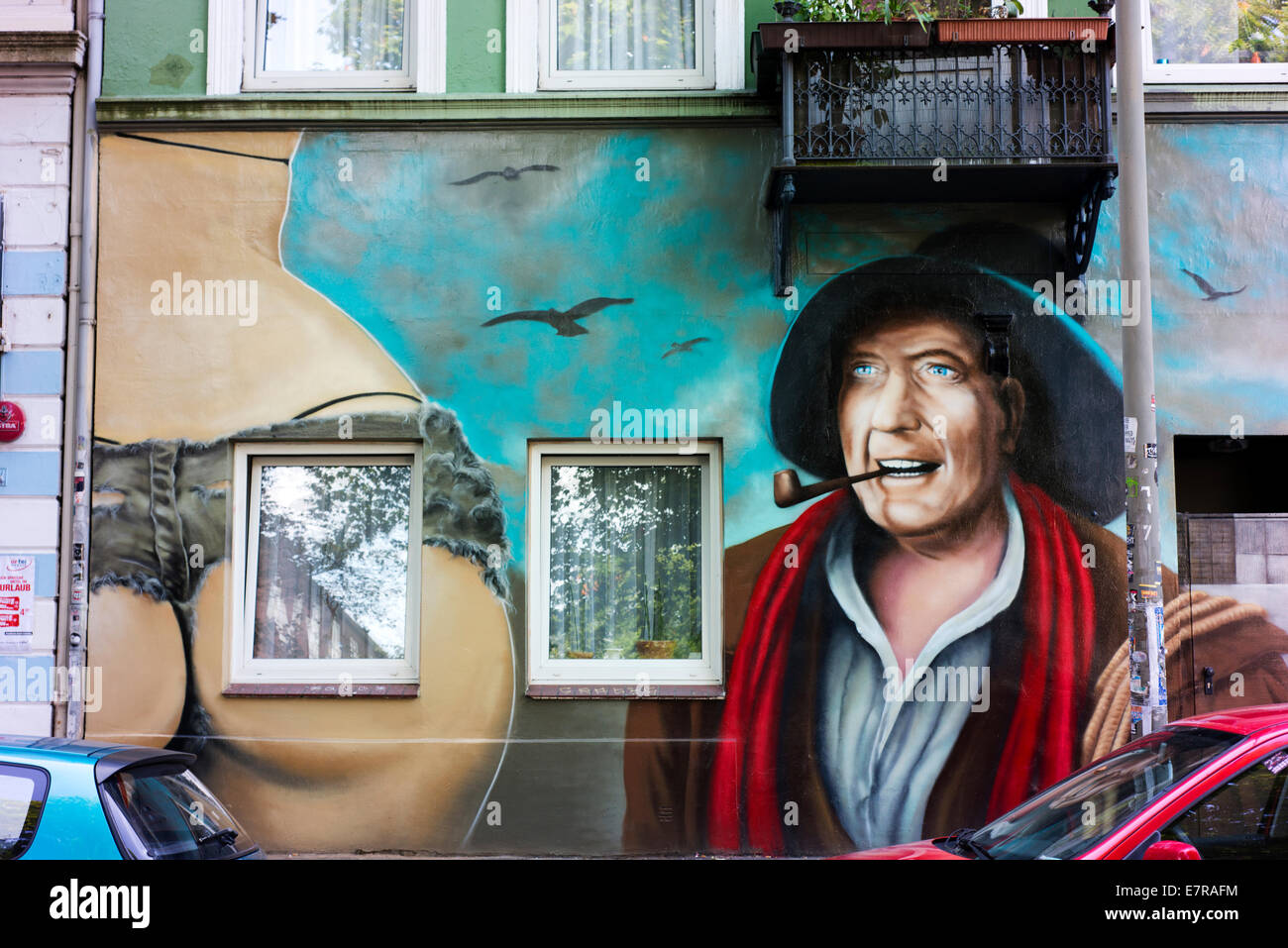 Street art in Hamburg's St Pauli district Stock Photo - Alamy