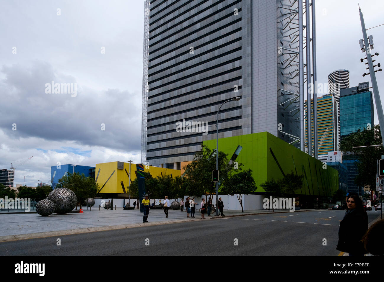 City buildings in Brisbane Australia Stock Photo - Alamy