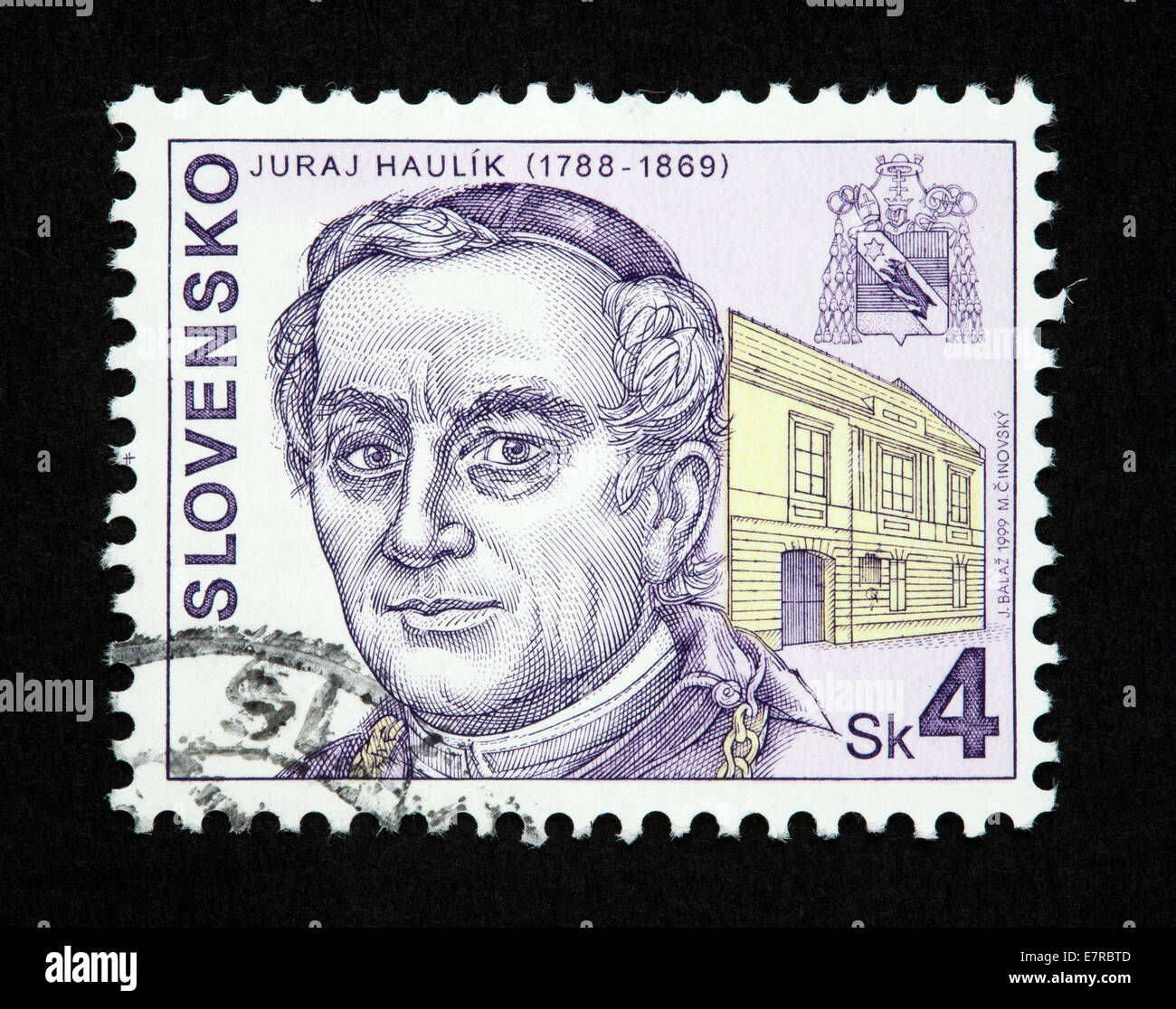 Slovak postage stamp hi-res stock photography and images - Alamy