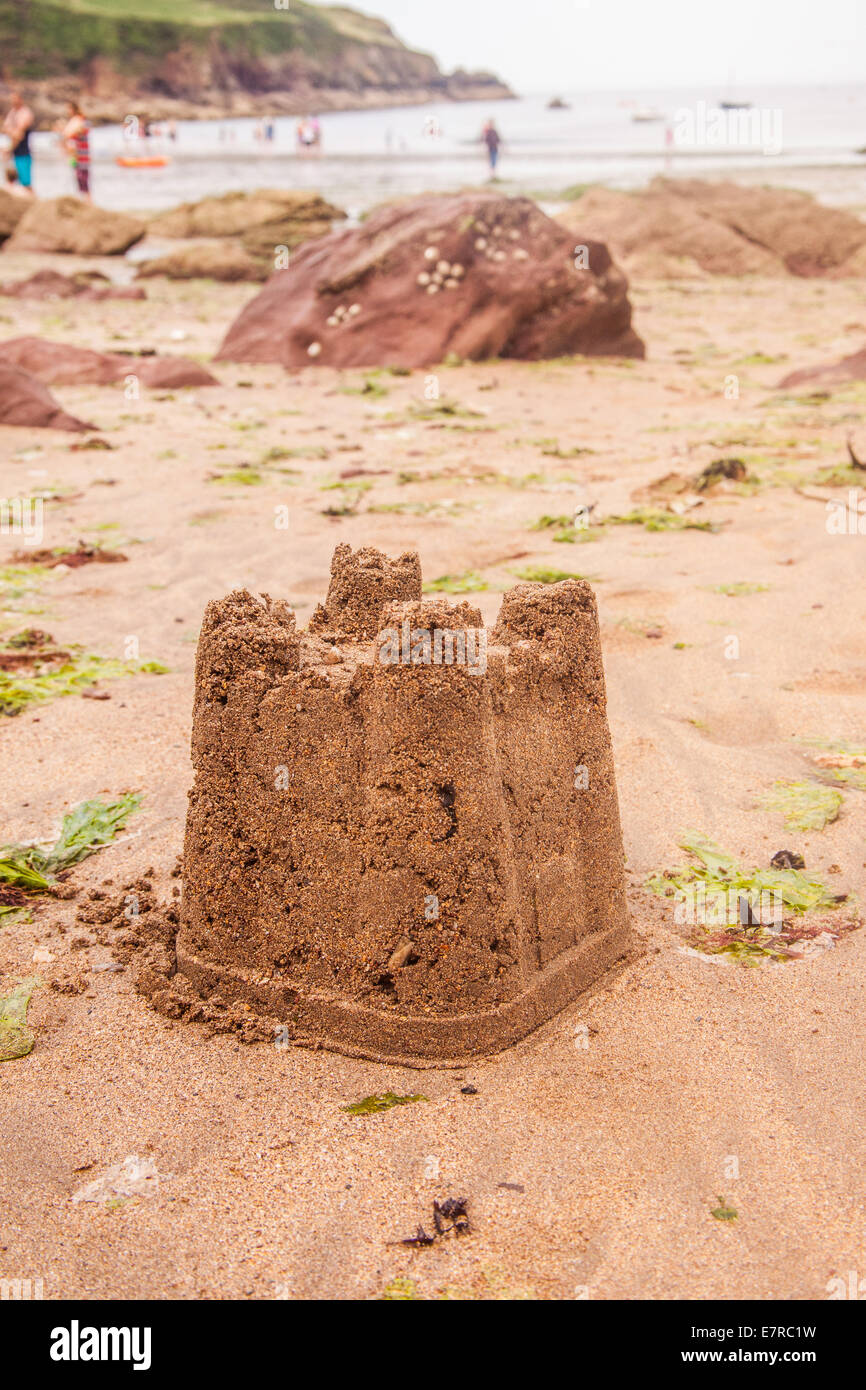 Sandcastle devon hi-res stock photography and images - Alamy