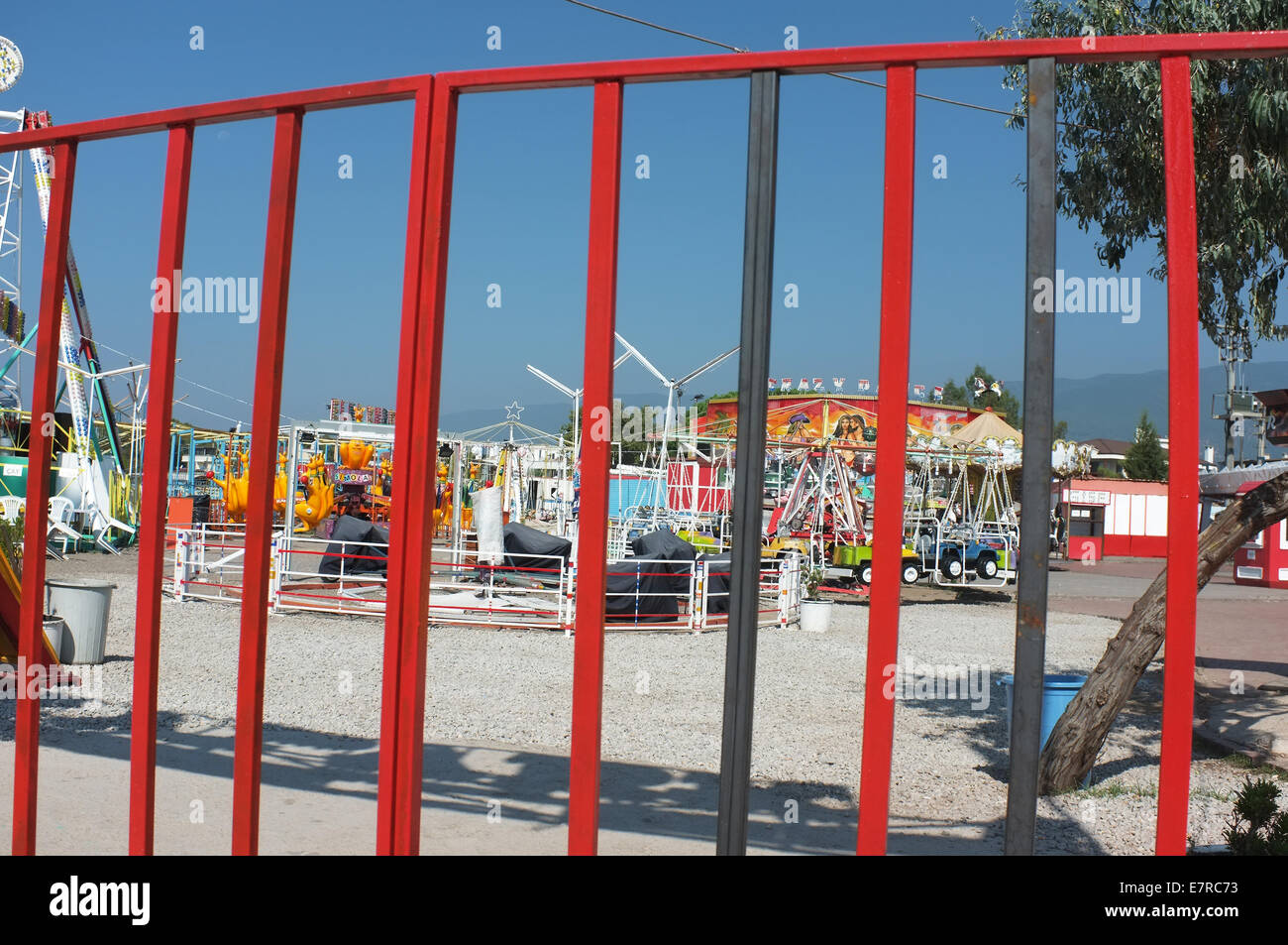 Funfair gate hi-res stock photography and images - Alamy